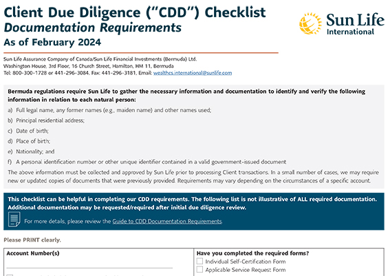 CDD Resource Center | Sun Life International